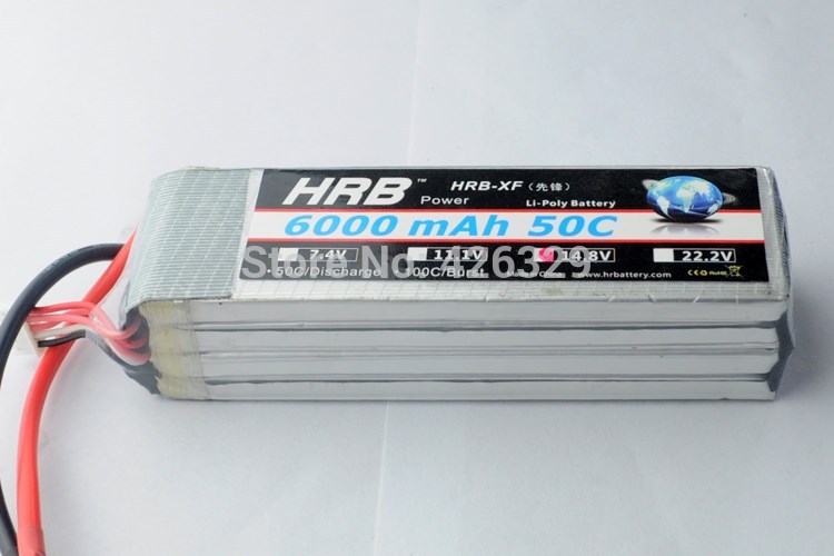 HRB Lipo battery 14 8V 6000Mah 50C 4S 4 Cells 14 – Wholesale Free shipping HRB Lipo battery 14 ...
