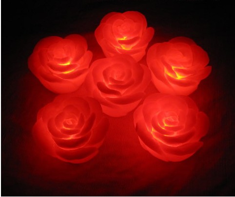50pc ship Led red Rose Flower Light led – Wholesale 50pc/ lot ,Free ...