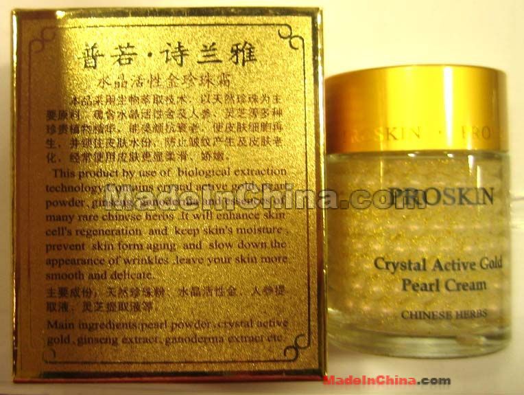 12 PROSKIN CRYSTAL ACTIVE GOLD PEARL CREAM HERBS – Wholesale Wholesale ...