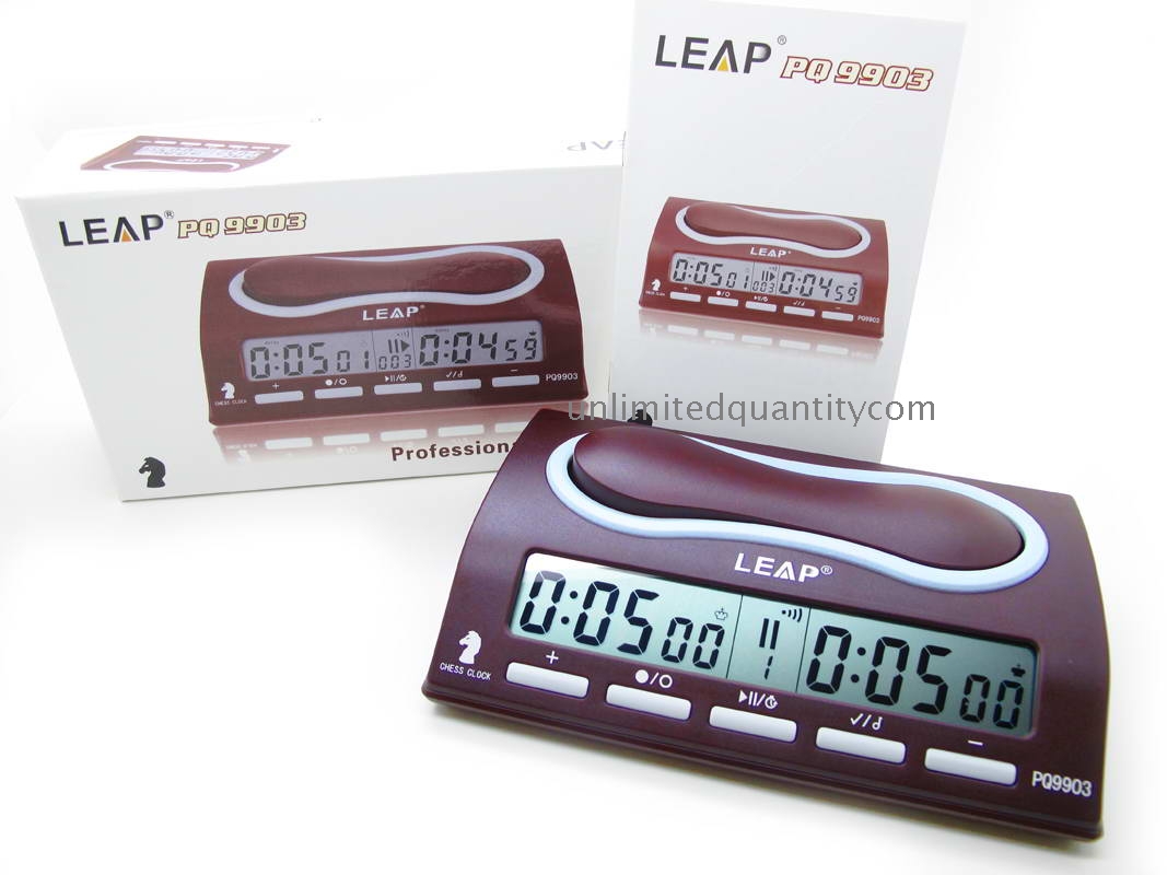 LEAP Digital Chess Clock Competition Board Game – Wholesale New LEAP ...