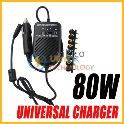 80W 80 Watt UNIVERSAL LAPTOP CAR CHARGER DC POWER – Wholesale 80W 80 ...