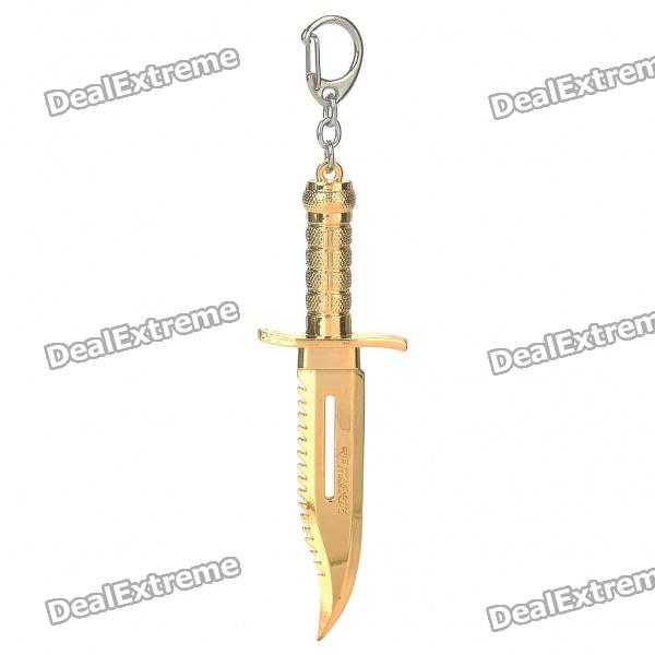 Cool Zinc Alloy CrossFire Dagger Keychain Golden – Wholesale Cool Zinc ...
