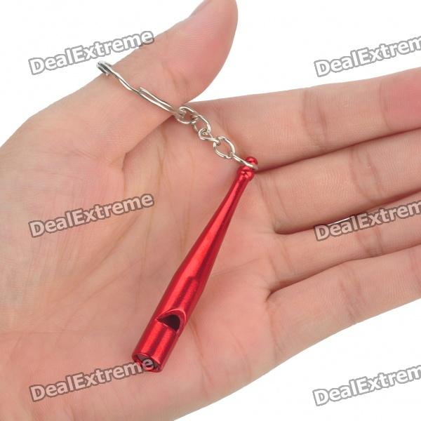 Mini Aluminum Baseball Bat Style Whistle Keychains – Wholesale Mini ...