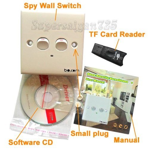 Spy Wall Switch DVR Camera Detector Spy Hidden – Wholesale free ...