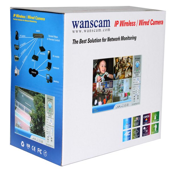 Wanscam Wireless IP Network Web Camera 36 LED Day – Wholesale Wanscam ...