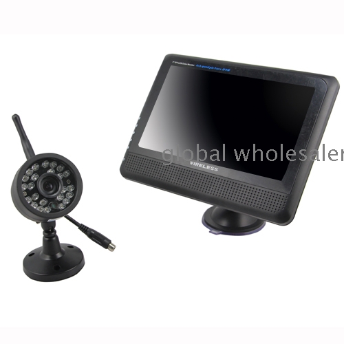 Wireless 4CH Quad DVR Security System Monitor 4 – Wholesale Wireless ...