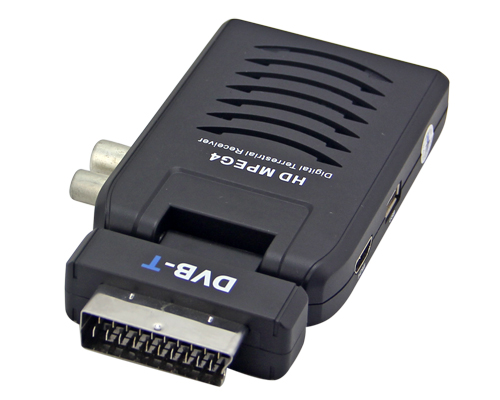 Mini Scart DVB T Receiver HD MPEG4 Terrestrial – Wholesale Brand New ...