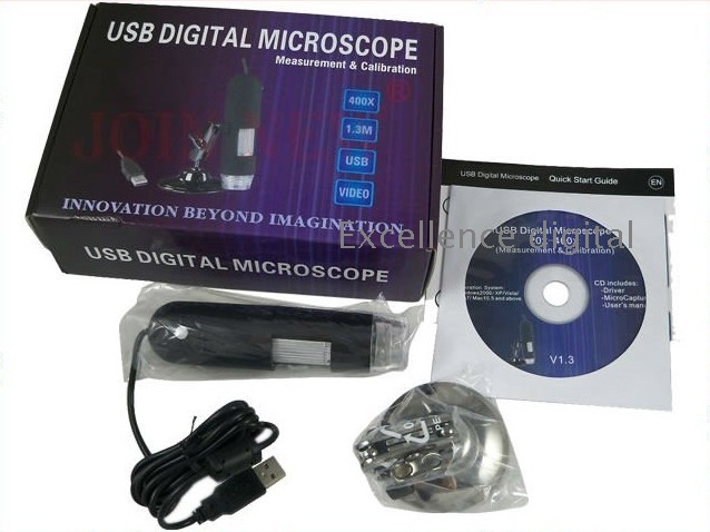 USB digital microscope 20X 400X 1 3MP Video Camera – Wholesale USB ...