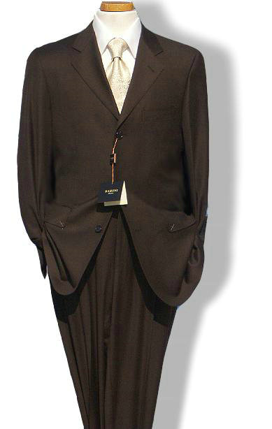 2012 MANTONI shiny WOOL SUIT SOLID brown gray NO – Wholesale 2012 ...