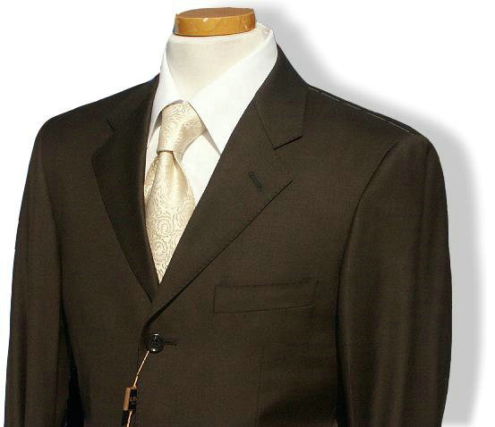 2012 MANTONI shiny WOOL SUIT SOLID brown gray NO – Wholesale 2012 ...