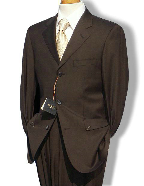 2012 MANTONI shiny WOOL SUIT SOLID brown gray NO – Wholesale 2012 ...