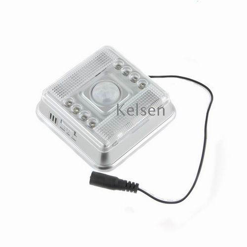 8 LED Light White Lamp PIR Auto Sensor Motion – Wholesale Free Shipping ...