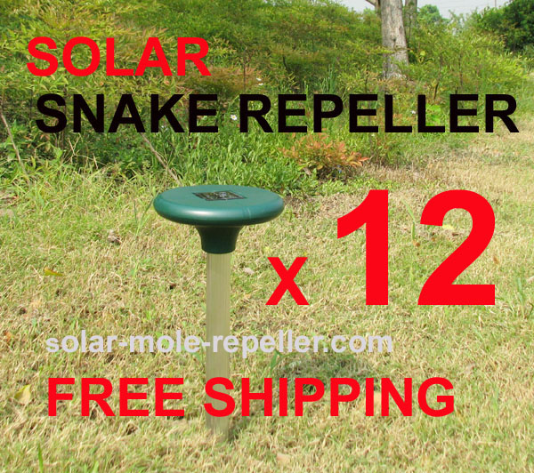 12 PCS Solar Electronic Snake Repeller SA 02 – Wholesale 12 PCS Solar ...