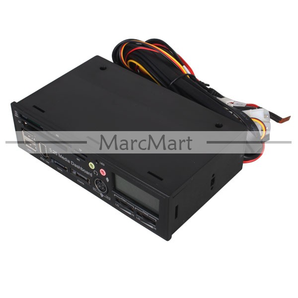 5 25 quot PC Dashboard Media LCD Front Panel Audio – Wholesale 5.25" PC ...