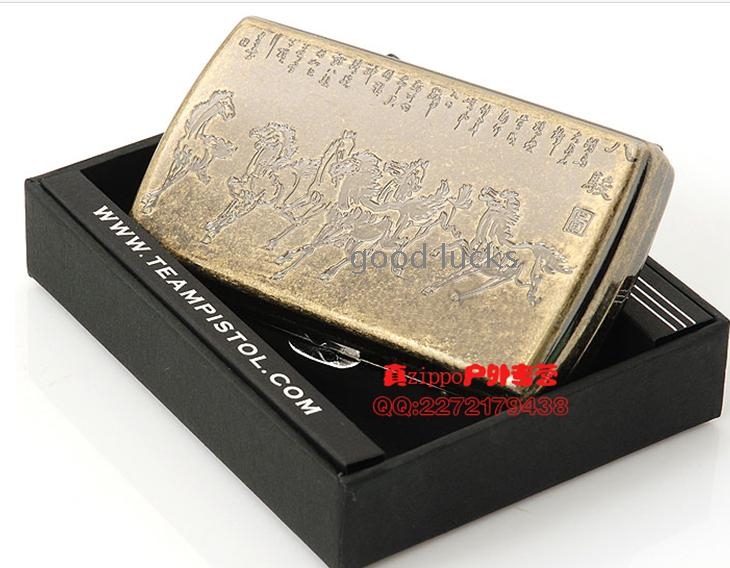 The twin gun TEAM PISTOL 12 cigarette case copper – Wholesale The twin ...
