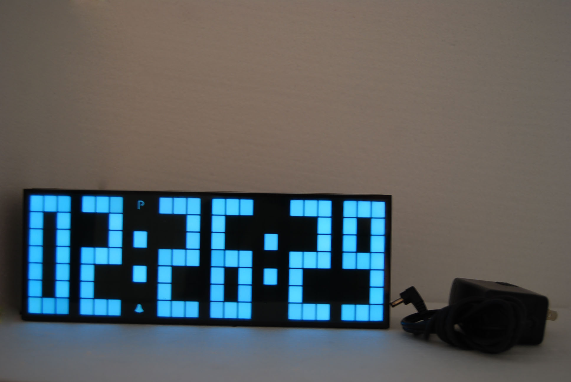 LED DIGITAL CLOCK WHITE SOONZE CLOCK 3286A BU – Wholesale FREE SHIPPING ...
