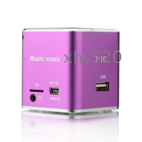 Buy Mini USB FM Radio Music Player Micro SD/TF Card Speaker For MP3 ...