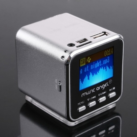Buy Mini Digital Portable Music MP3 Player USB Speaker FM Radio USB ...