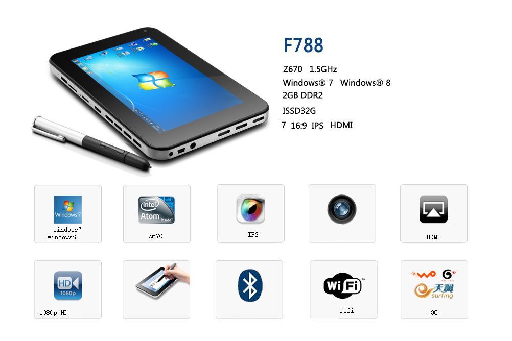 7inch 3G tablet PC multi poit IPS screen windows – Wholesale 7inch 3G ...