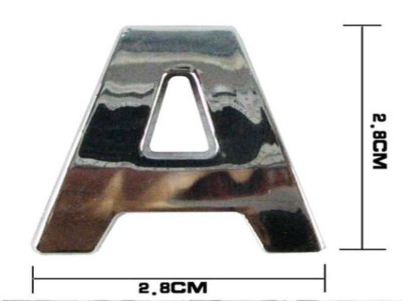 Car Auto 3D Emblem Badge Chrome Letters Number – Wholesale Free ...