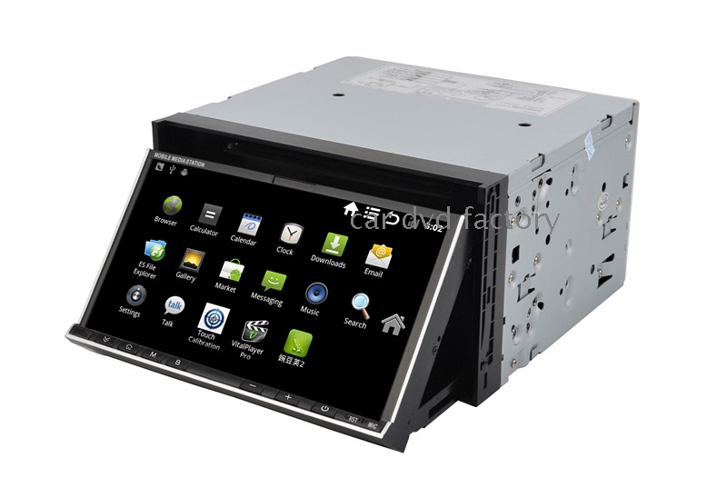 Android Double Din Car Gps Navigation Fm Am Radio Wholesale Android