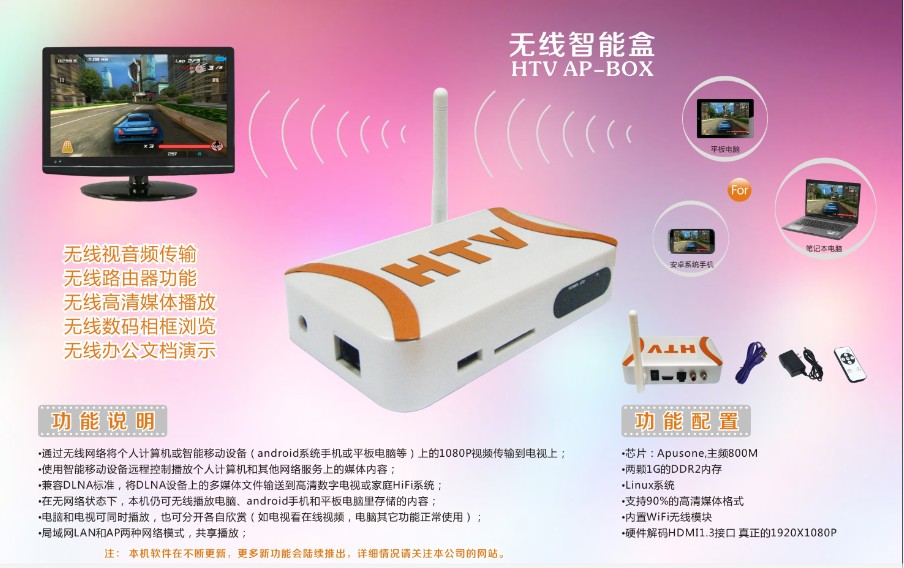 HTV BOX Android 2 2 TV Box Full HD 1080P Media – Wholesale Free ...