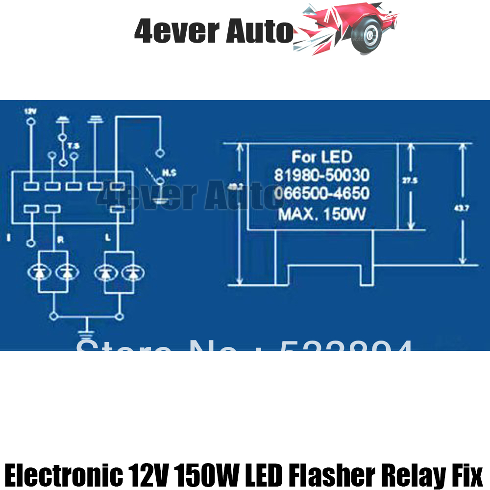8 Pin 81980 50030 066500 4650 Electronic LED – Wholesale 8-Pin 81980 ...