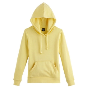 Buy VANCL Pastel Color Pullover Hoodie (Women's) Yellow SKU:170125 from ...
