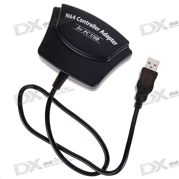 N64 Dual Controller Gamepad to USB Adapter SKU – Wholesale N64 Dual ...