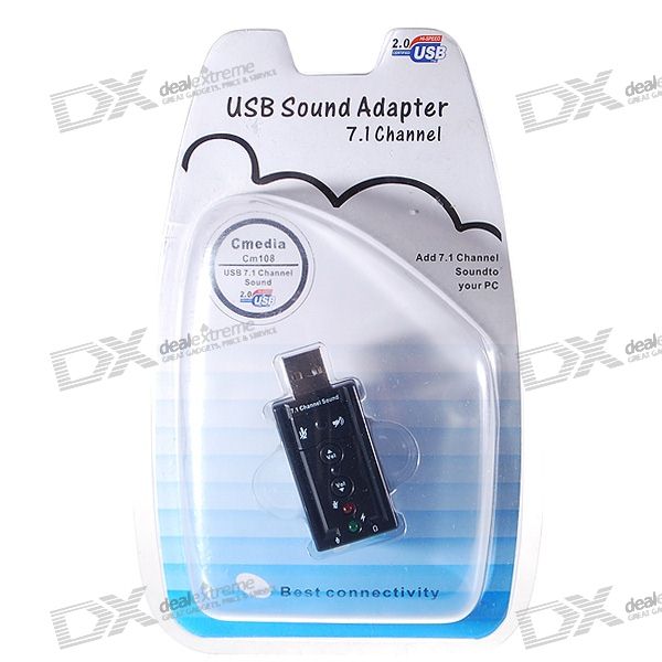 C Media CM108 Virtual 7 1 Surround USB 2 0 – Wholesale C-Media CM108 ...