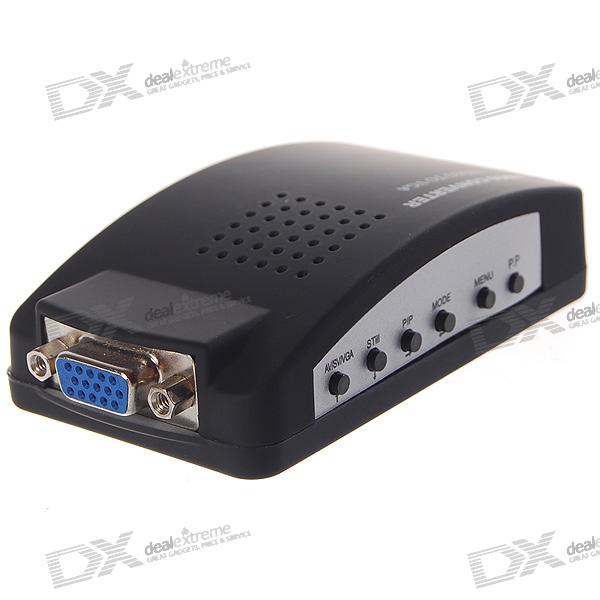 Composite S Video to VGA Converter Box 1280 – Wholesale (Only Wholesale ...