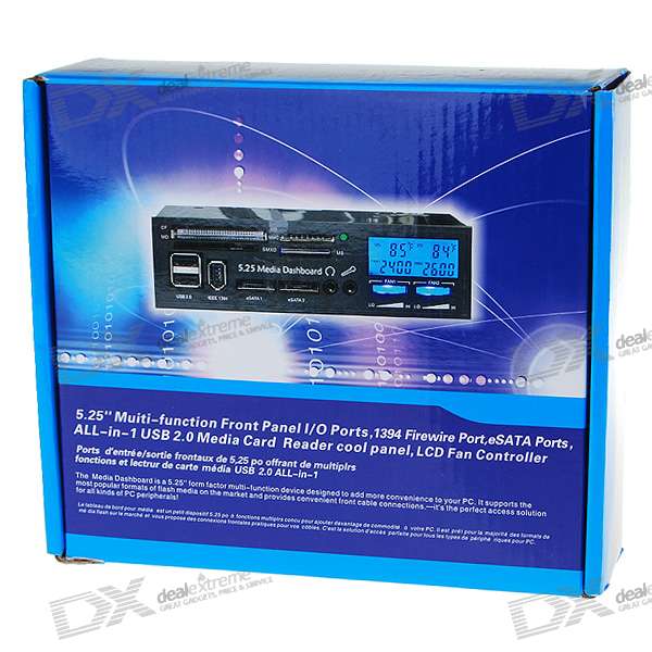 5 25 PC Chassis Front Panel Temperature Display – Wholesale 5.25' PC ...