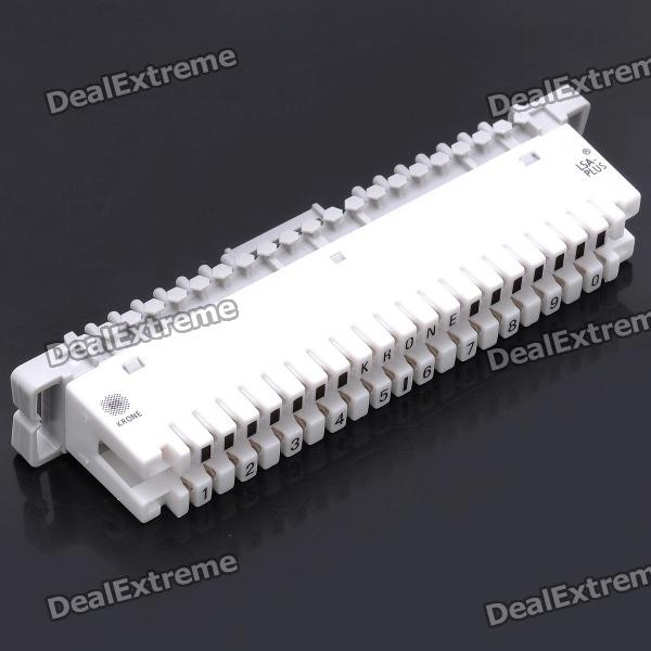 KRONE 10 Pair Telephone Cable Module White SKU – Wholesale KRONE 10 ...