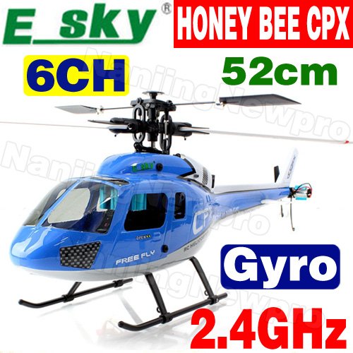 Esky Honey Bee CPX 2 4GHz 6CH 52cm CCPM Radio – Wholesale Esky Honey ...