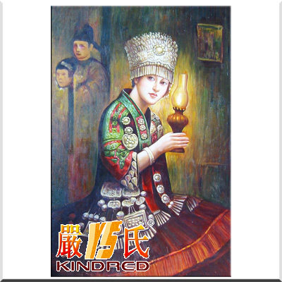 24x36 inch Art Pure Hand painted Modern Hmong Oil – Wholesale 24x36 ...