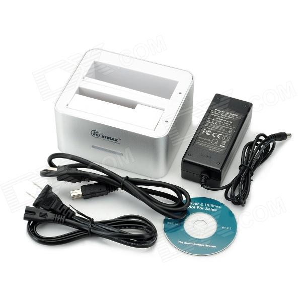 KIMAX BS HD07 U3 USB 3 0 Dual Bay SATA HDD Docking – Wholesale KIMAX BS ...