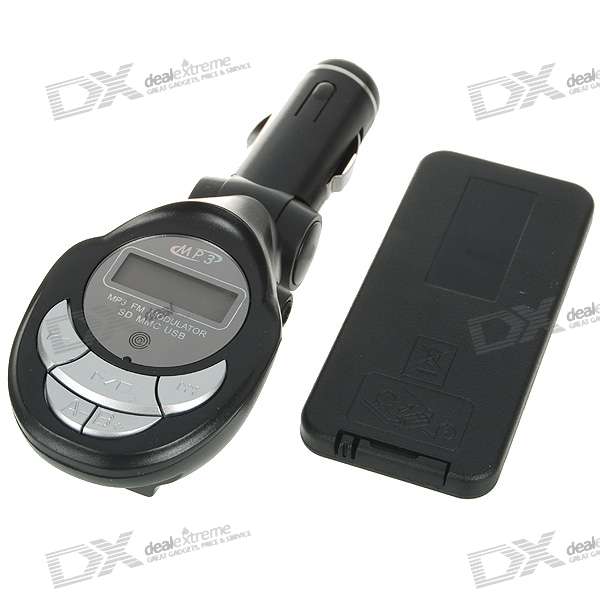 Car MP3 Player FM Transmitter SD Slot IR Remote SD – Wholesale Car MP3 ...
