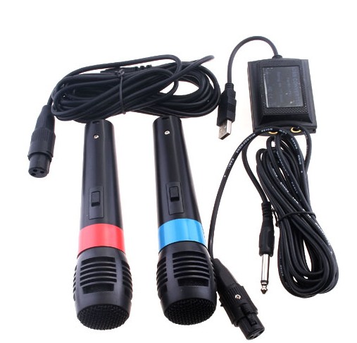 4 1 Wire Karaoke Microphone MIC For PS2 360 PC – Wholesale 4-1 Wire ...