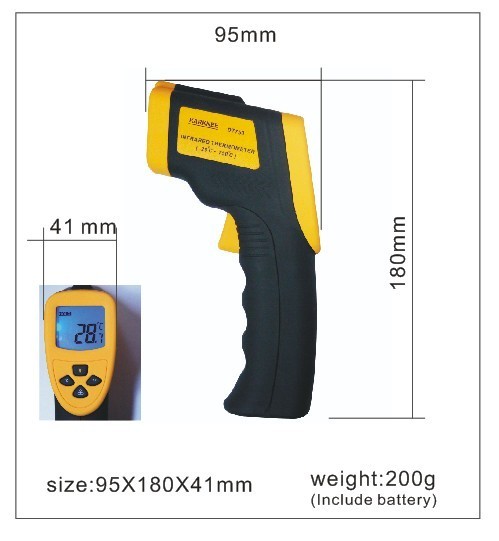 INFRARED THERMOMETER DT 530 CE ROHS – Wholesale INFRARED THERMOMETER DT ...