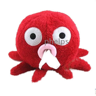 Vivid Plush Octopus Tissue Box Tissue Holder Car – Wholesale free ...