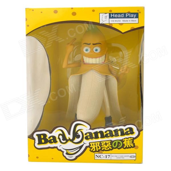 XJ02 Evil Bad Banana Man PVC Doll Toy Yellow 29cm – Wholesale XJ02 Evil ...