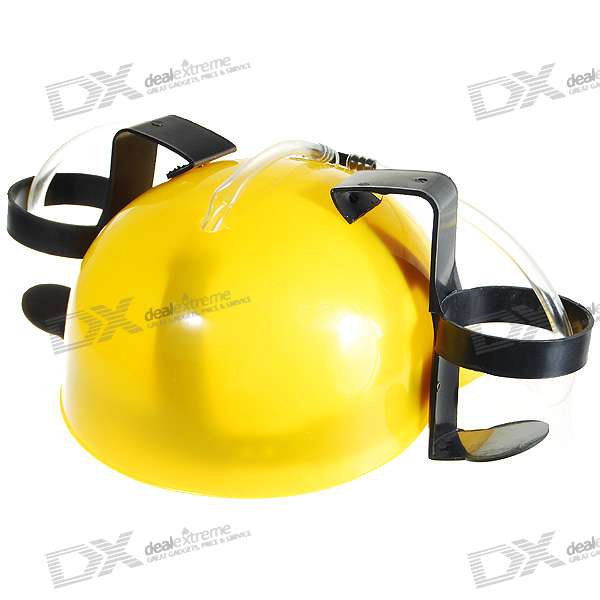 Unique Beer Drinking Hard Hat Yellow SKU 24420 – Wholesale Unique Beer ...