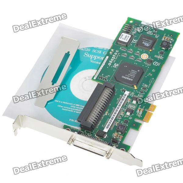 43W4324 PCI E X1 Ultra320 SCSI Controller PCIe SKU – Wholesale 43W4324 ...
