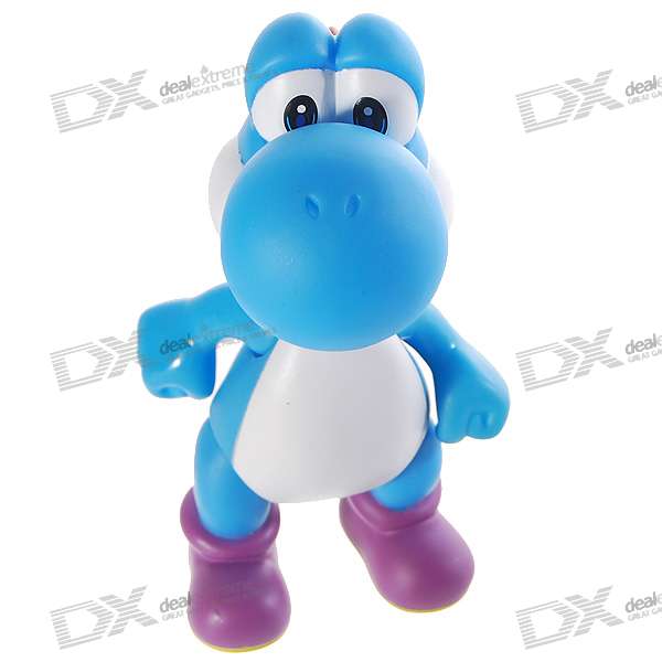 Cute Mario Figure Display Toy Yoshi Blue SKU 28624 – Wholesale Cute ...