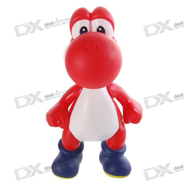 Cute Mario Figure Display Toy Yoshi Red SKU 28625 – Wholesale Cute ...