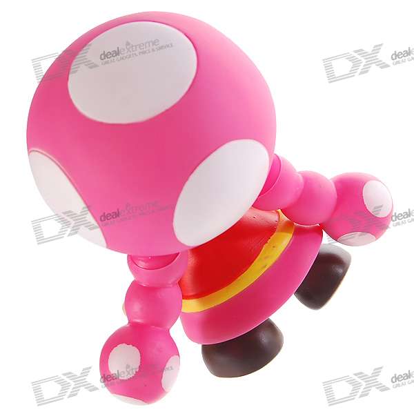 Cute Mario Figure Display Toy Toadette Pink SKU – Wholesale Cute Mario ...