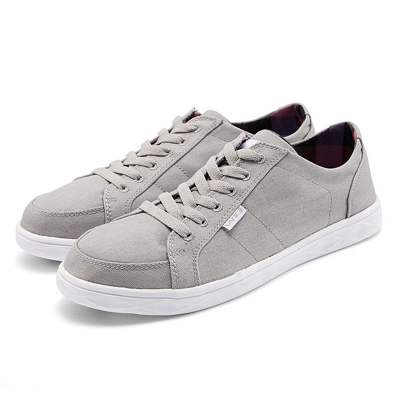 VANCL Harman Plain Canvas Shoes Men Light Gray SKU – Wholesale VANCL ...