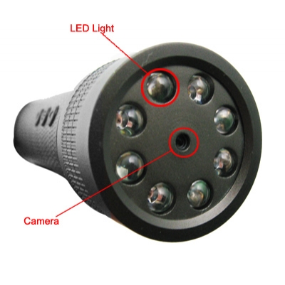 SPY Flashlight Infrared Night Vision Camera – Wholesale SPY Flashlight ...