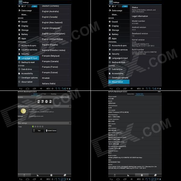 UBOX A7 7 Capacitive Screen Android 4 0 Tablet PC – Wholesale UBOX A7 7 ...