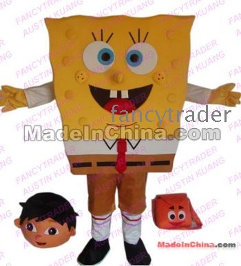 Arrival sale Spongebob Mascot Costume Sponge bob – Wholesale New ...